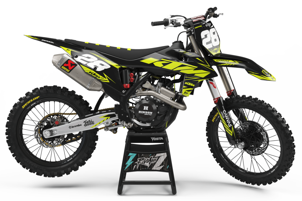 Kit de Gráficas KTM Neon - Animal Grafix